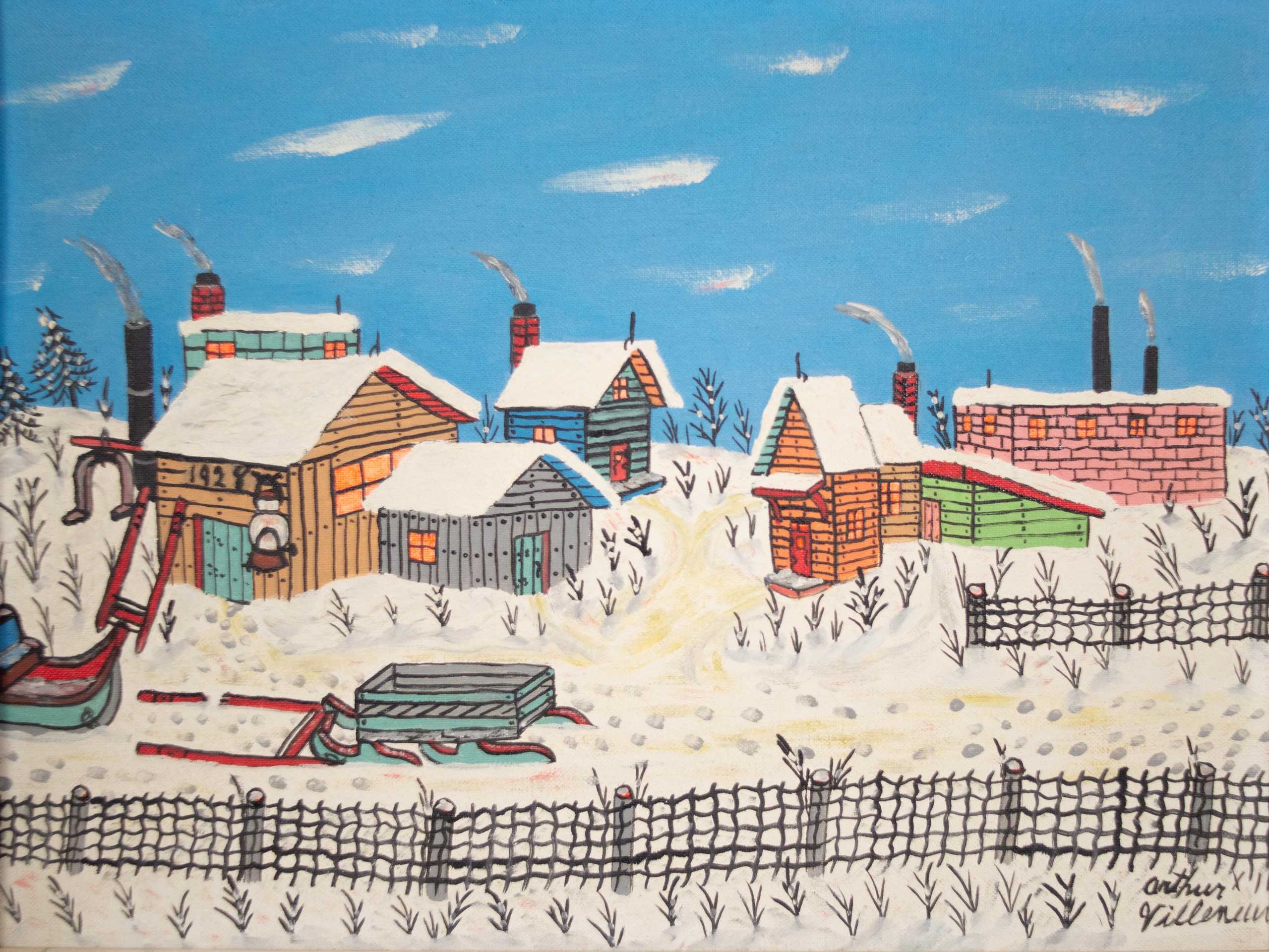 Arthur Villeneuve | L'hiver | MutualArt