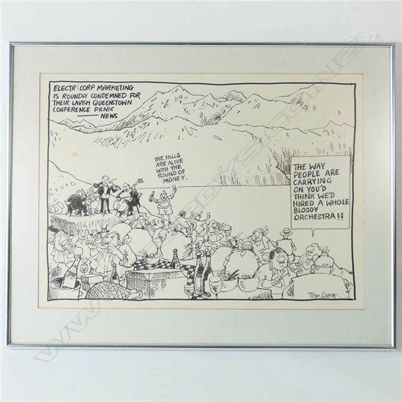 Tom Scott | 5 Artworks at Auction | MutualArt