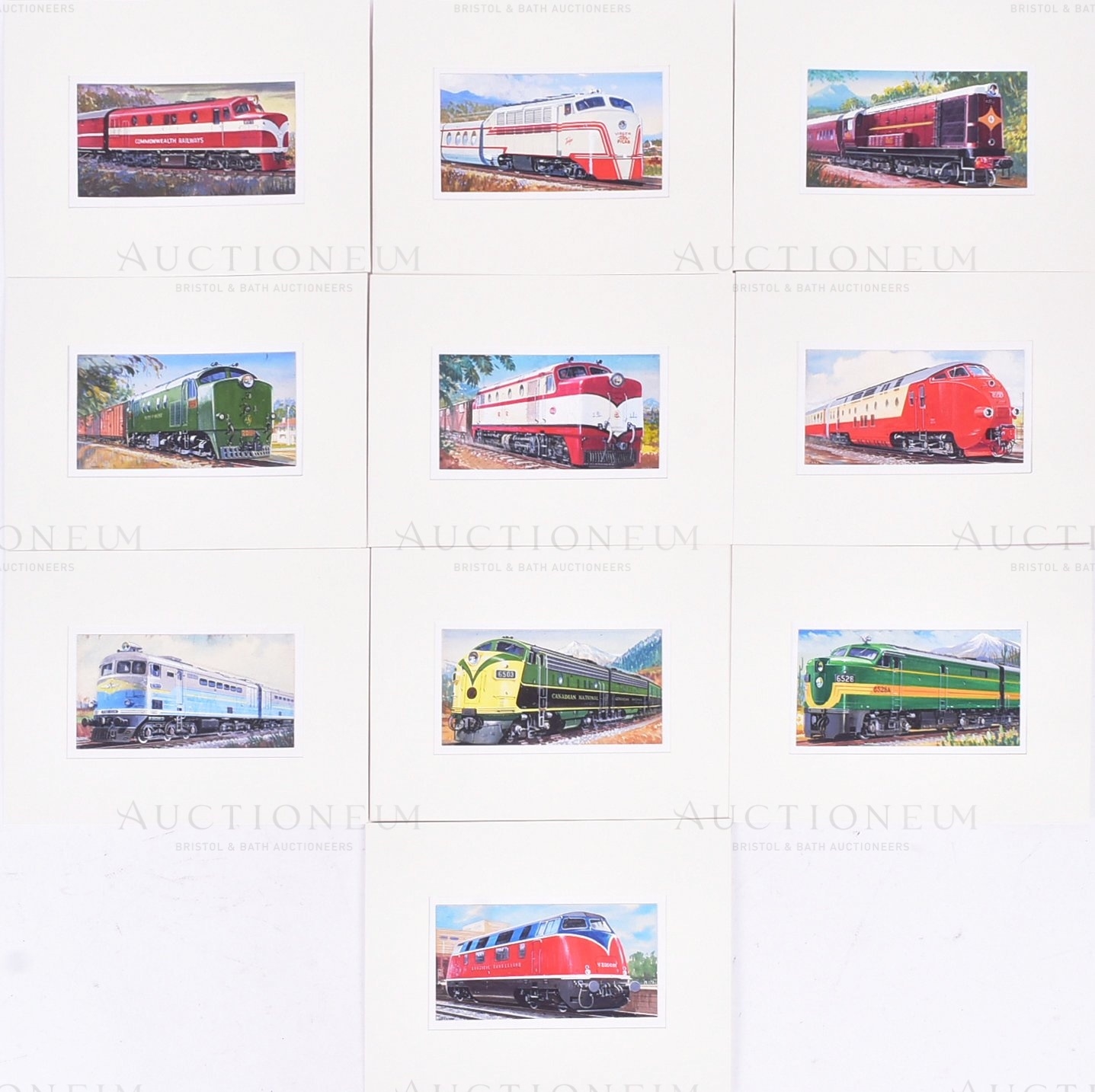 Richard Ward | RICHARD WARD - LOCOMOTIVE ARTWORKS | MutualArt