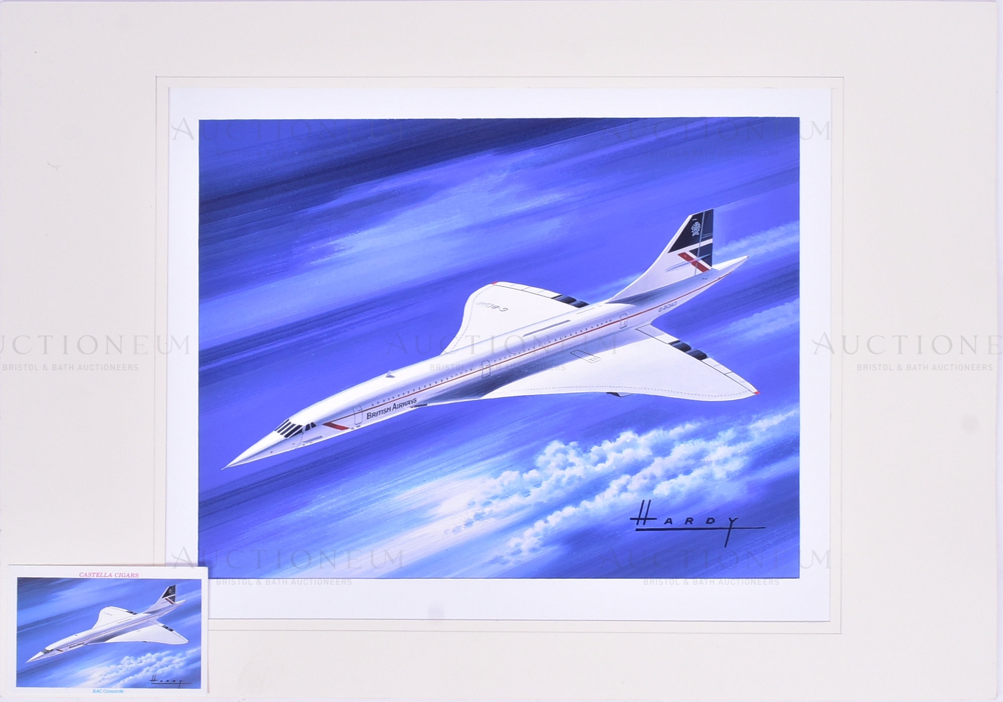 Wilfred Hardy | WILFRED HARDY - CASTELLA CIGARS - ORIGINAL ARTWORK ...