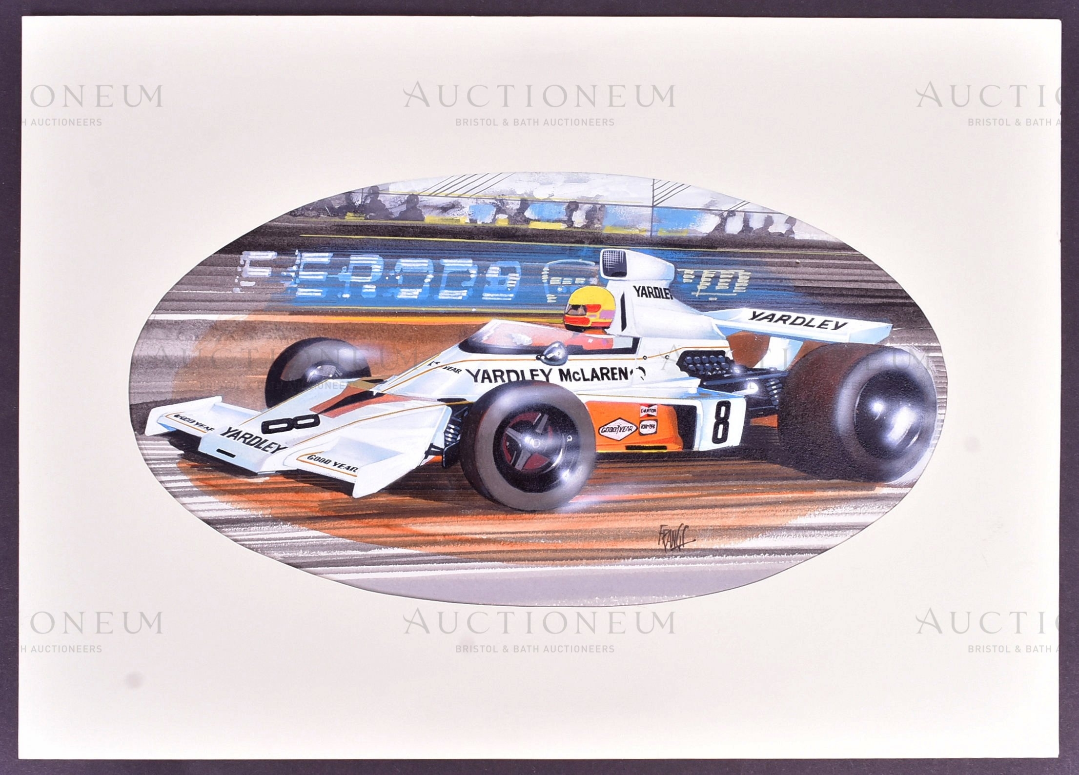 Mike Francis | MIKE FRANCIS (1938 - 2023) - ORIGINAL CIGAR CARD ARTWORK ...