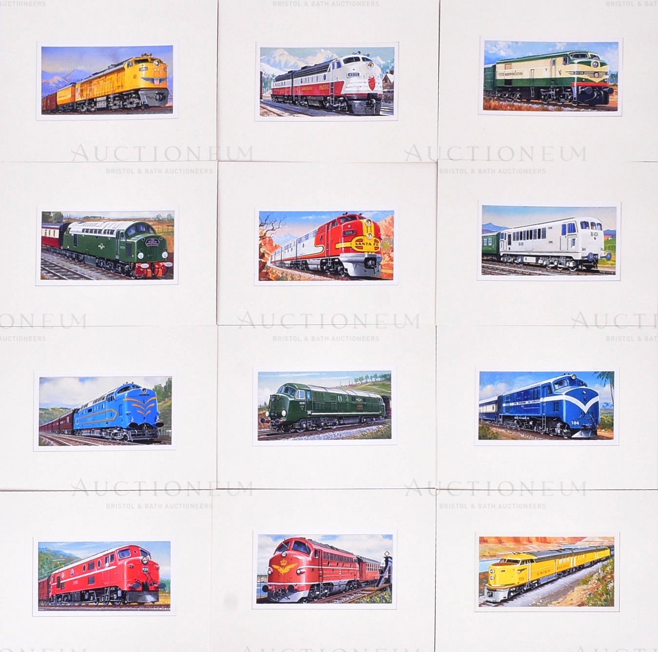 Richard Ward | RICHARD WARD - LOCOMOTIVE ARTWORKS | MutualArt
