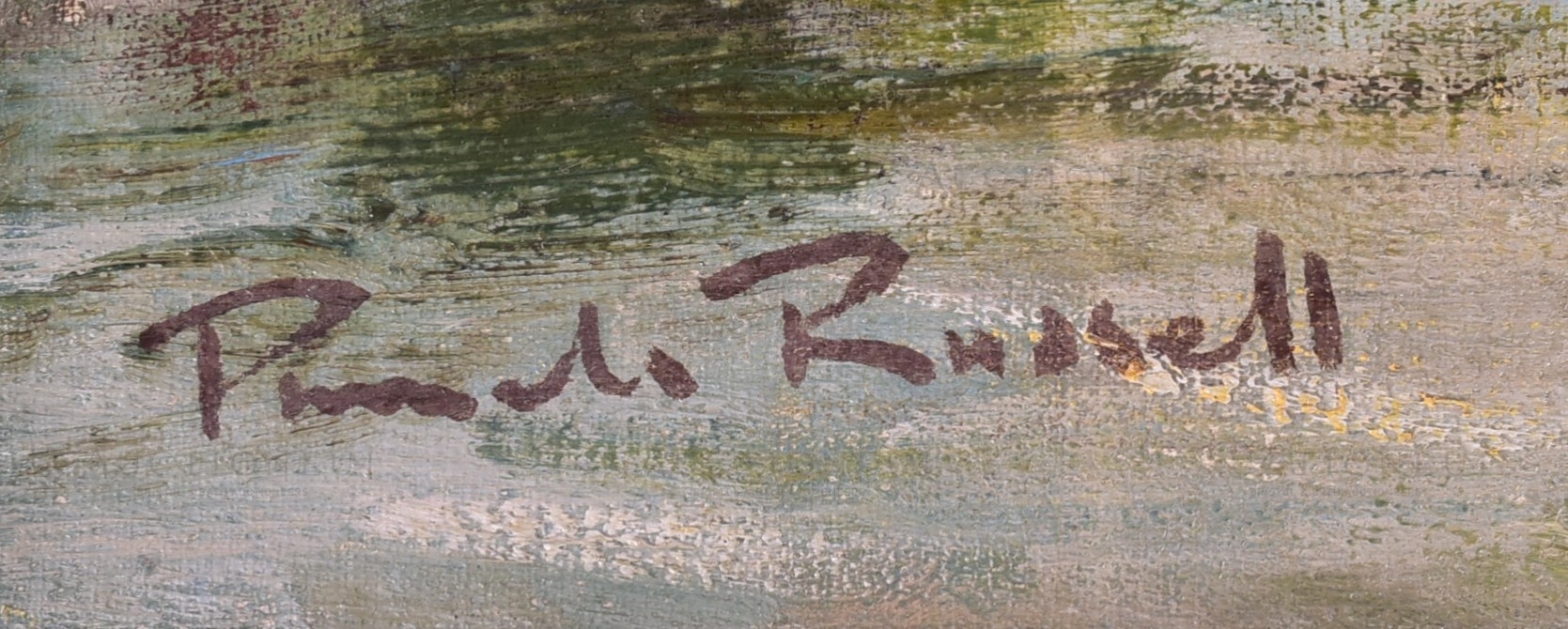 Pamela Russell | PAMELA RUSSELL - 'SUNLIGHT AND WANTER' - ORIGINAL ...