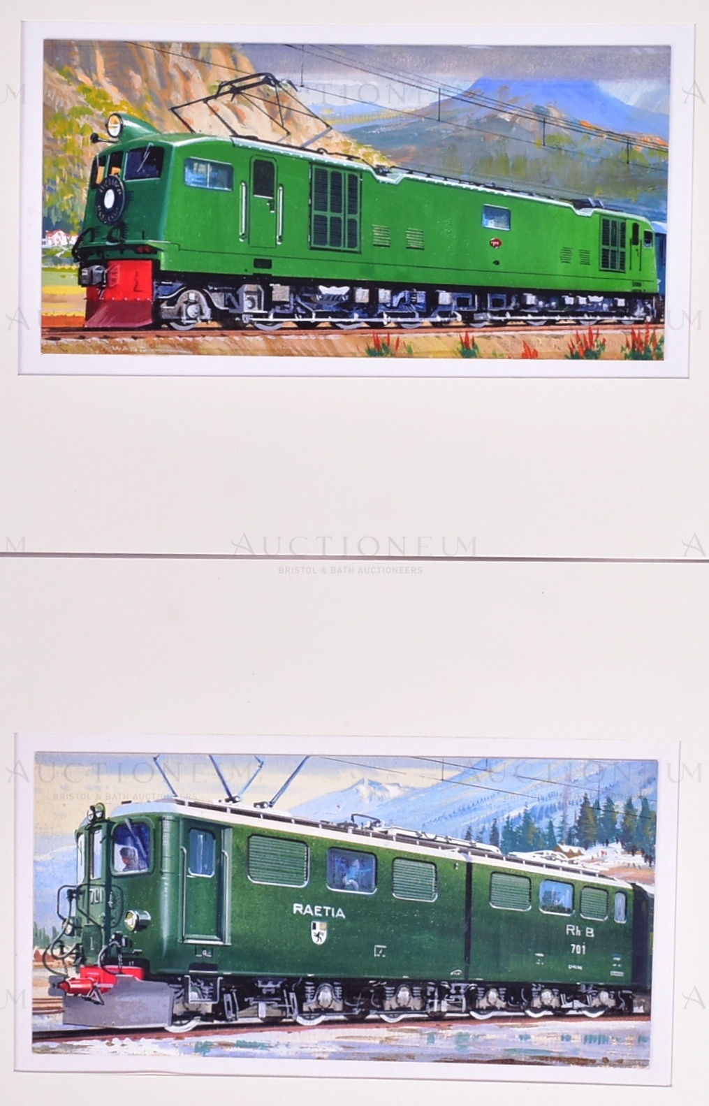 Richard Ward | RICHARD WARD - LOCOMOTIVE ARTWORKS | MutualArt