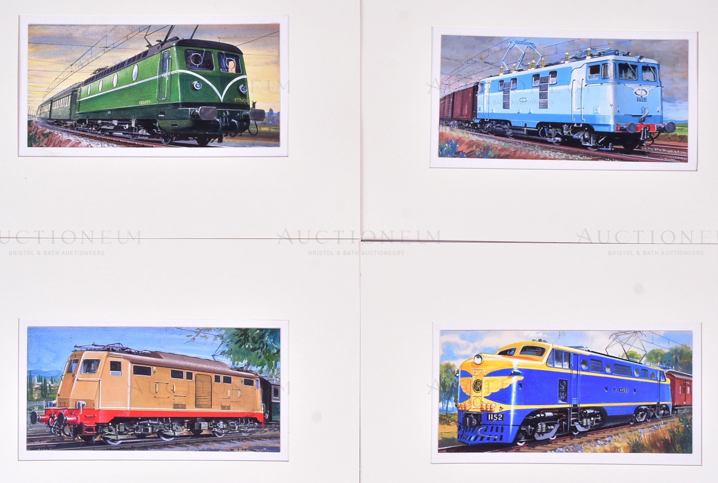 Richard Ward | RICHARD WARD - LOCOMOTIVE ARTWORKS | MutualArt