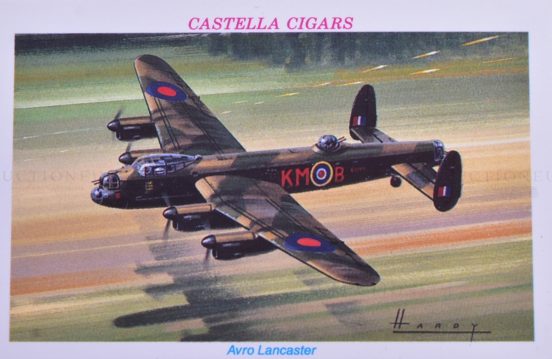 Wilfred Hardy | WILFRED HARDY - CASTELLA CIGARS - ORIGINAL ARTWORK ...