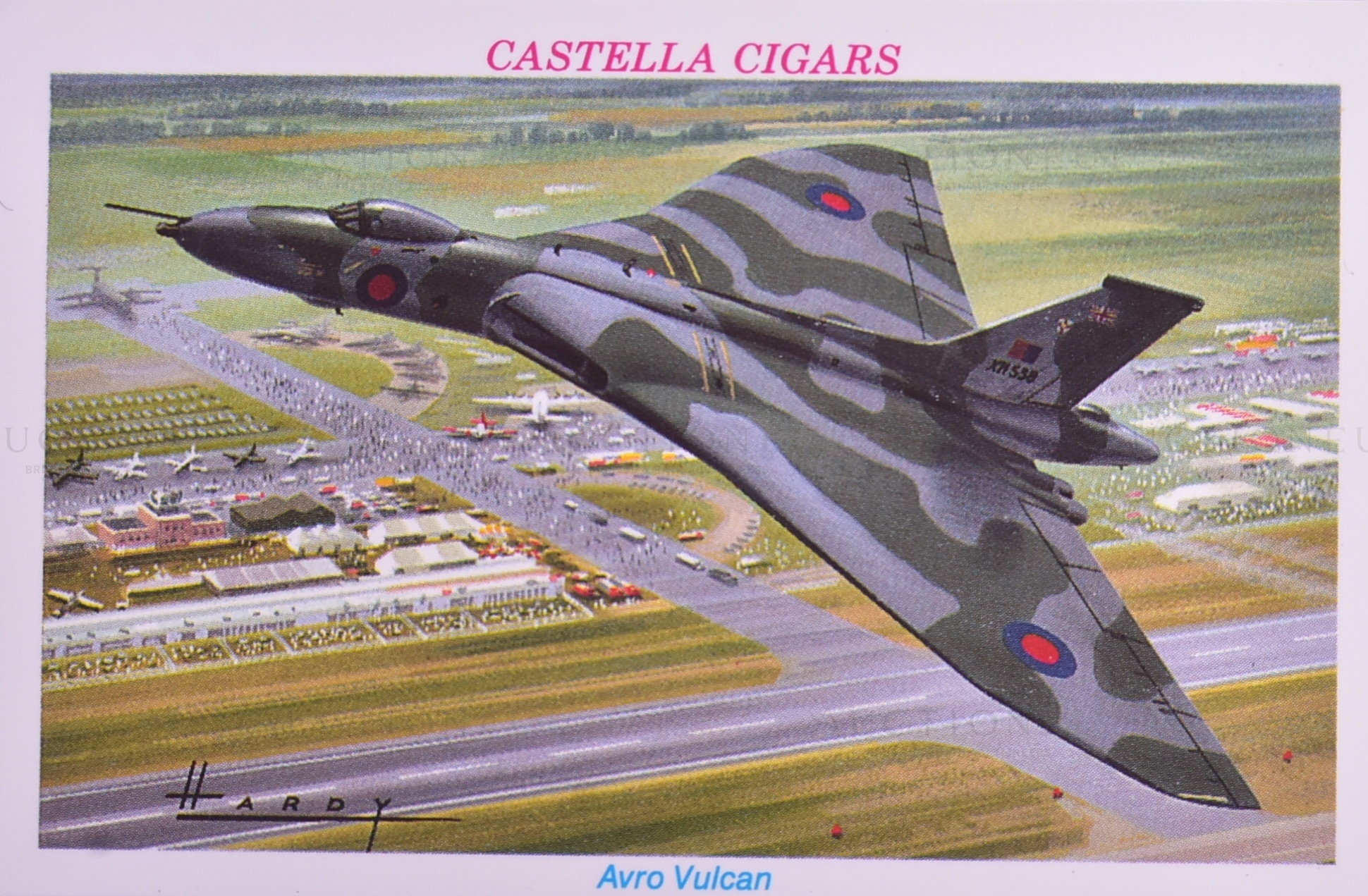 Wilfred Hardy | WILFRED HARDY - CASTELLA CIGARS - ORIGINAL ARTWORK ...