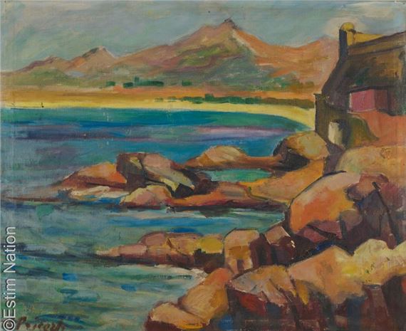 Raphael Pricert | Rocks by the sea | MutualArt