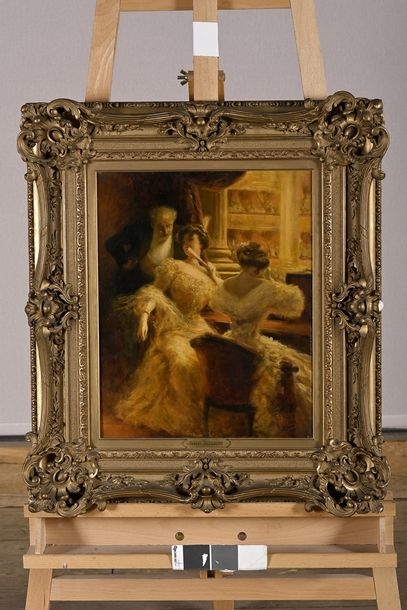 Albert Guillaume | GUILLAUME Albert, 1873-1942 Gallant Conversation ...