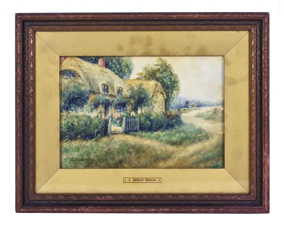 J. Geldard Walton | English Cottage Landscape | MutualArt