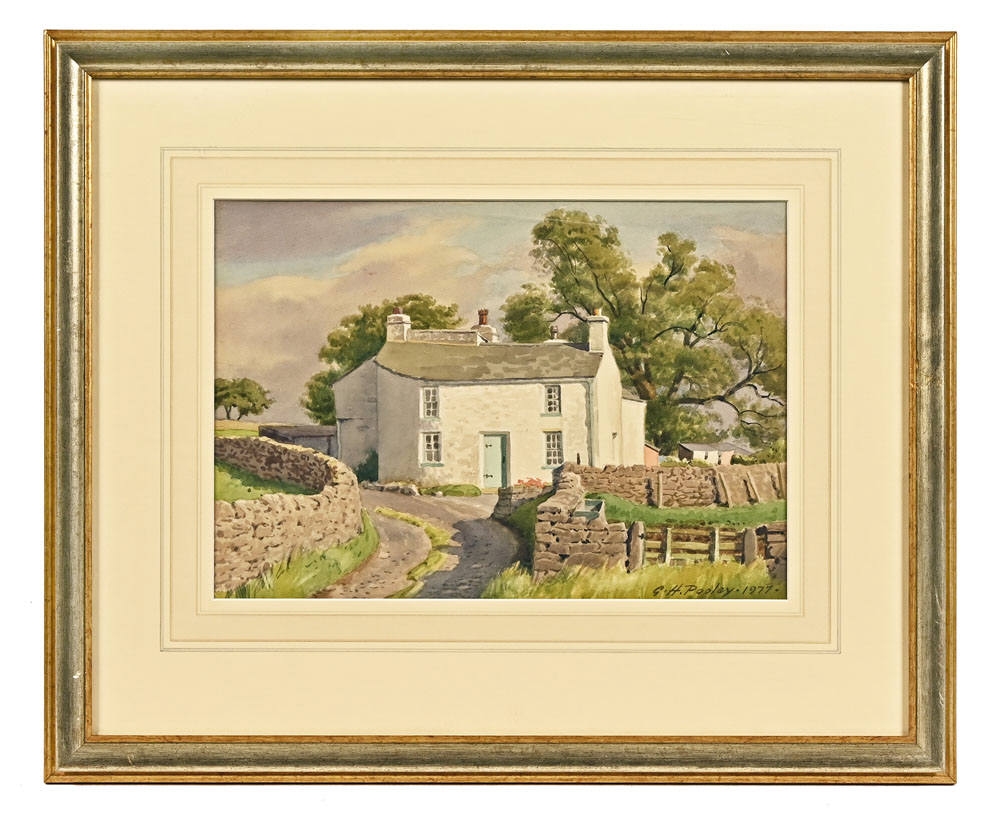 Geoffrey Herbert Pooley | Cottage At Biggins (1977) | MutualArt