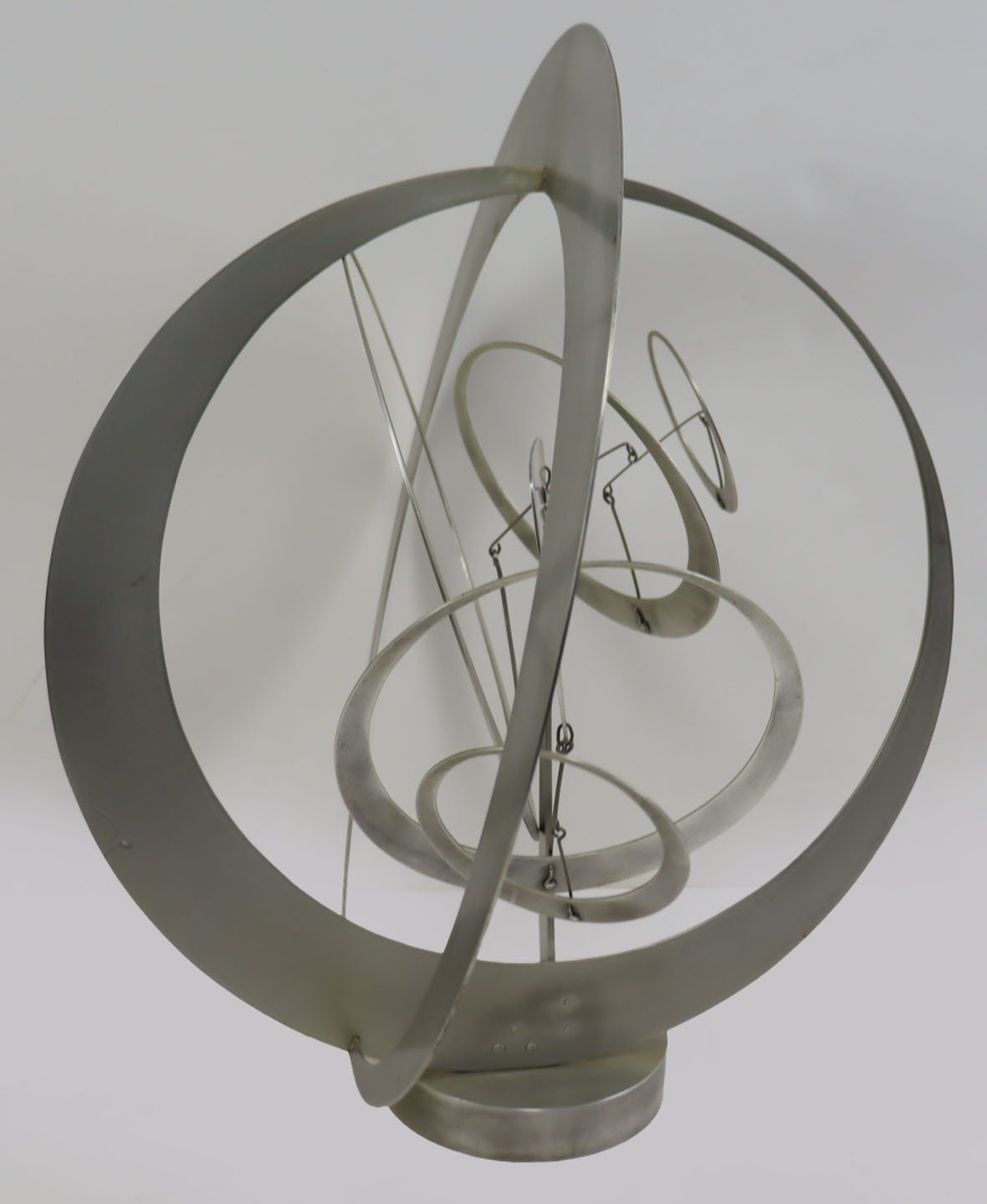 Jerome Kirk | Aluminum and wire kinetic sculpture, circa 1967 Signed ...