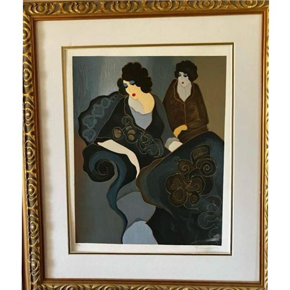 Itzchak Tarkay | Barbara And Gayle | MutualArt