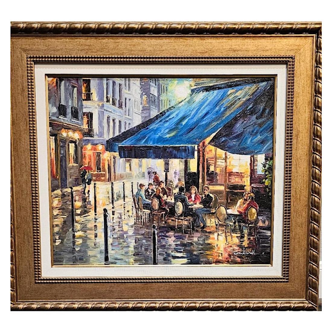 Daniel Wall | Small Cafe (2021) | MutualArt