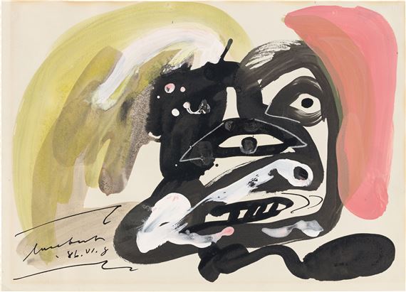 Lucebert | happy (1986 - 1987) | MutualArt