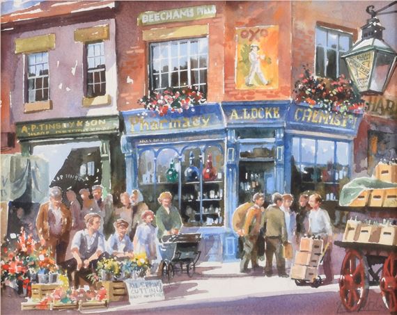 Jim Mitchell | A Potteries Street Scene circa 1950s No 11 | MutualArt