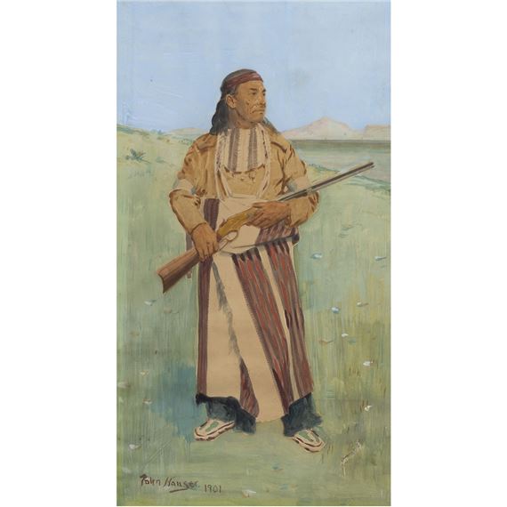John Hauser | The Scout (1901) | MutualArt