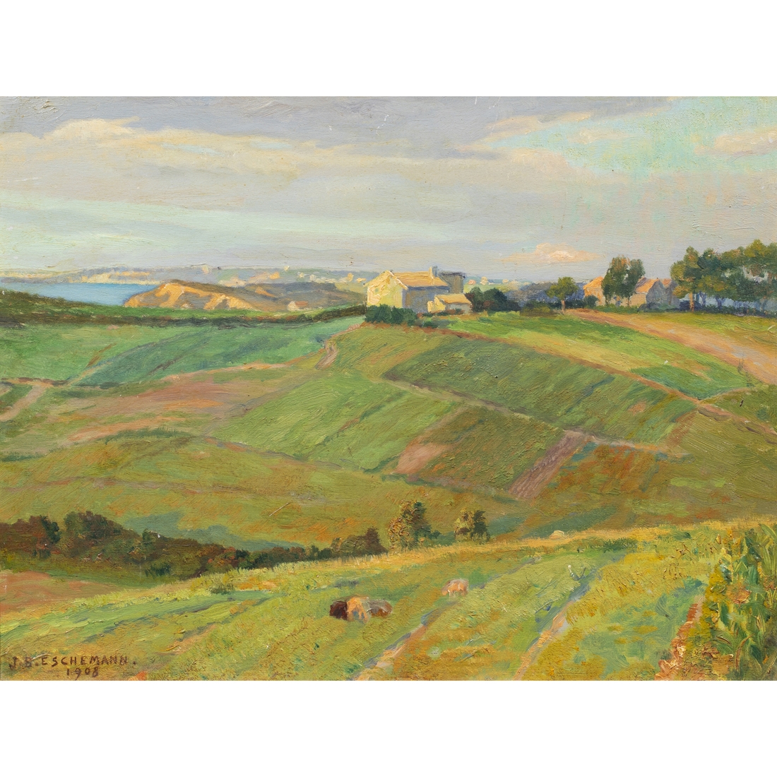 Jean Bernard Eschemann | Painting, Jean-Bernard Eschemann (1908 ...