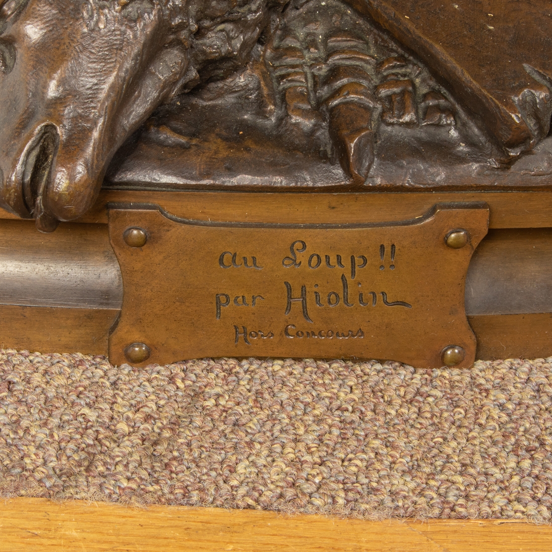 Louis Auguste Hiolin | Sculpture, Louis Aguste Holin | MutualArt