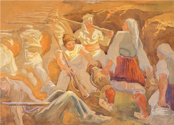 Ivan Tabakov | 3 Artworks at Auction | MutualArt