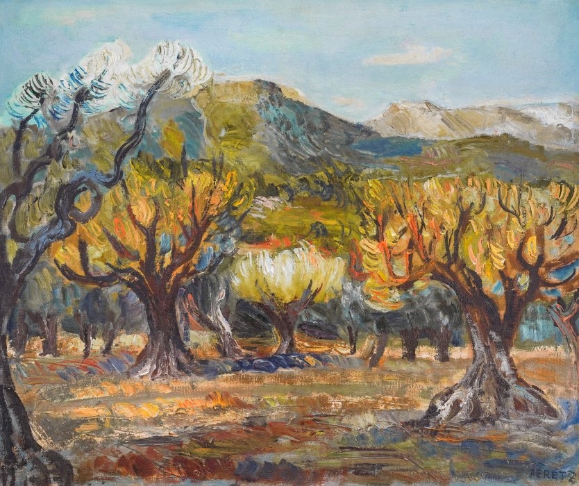 David Peretz | Bouquet de fleurs (1954) | MutualArt