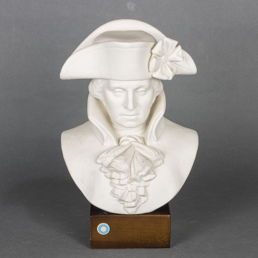 Gilbert Stuart | A Cybis bisque porcelain bust of George Washington ...