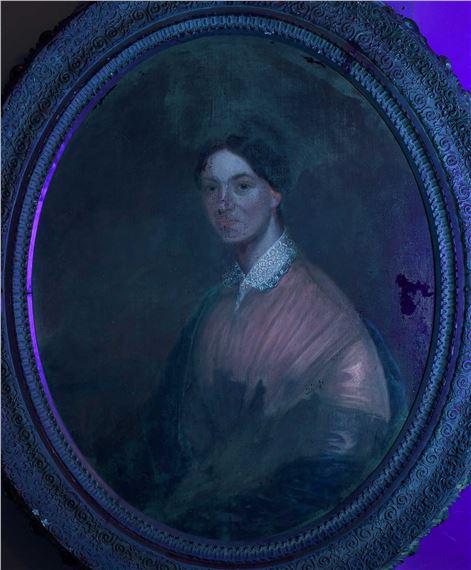 Bass Otis | Portrait of Martha Adams Hinkley | MutualArt