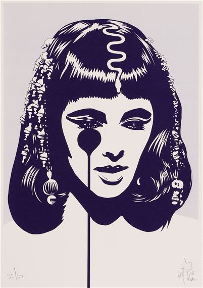 Pure Evil | Liz Taylor as Cleopatra | MutualArt