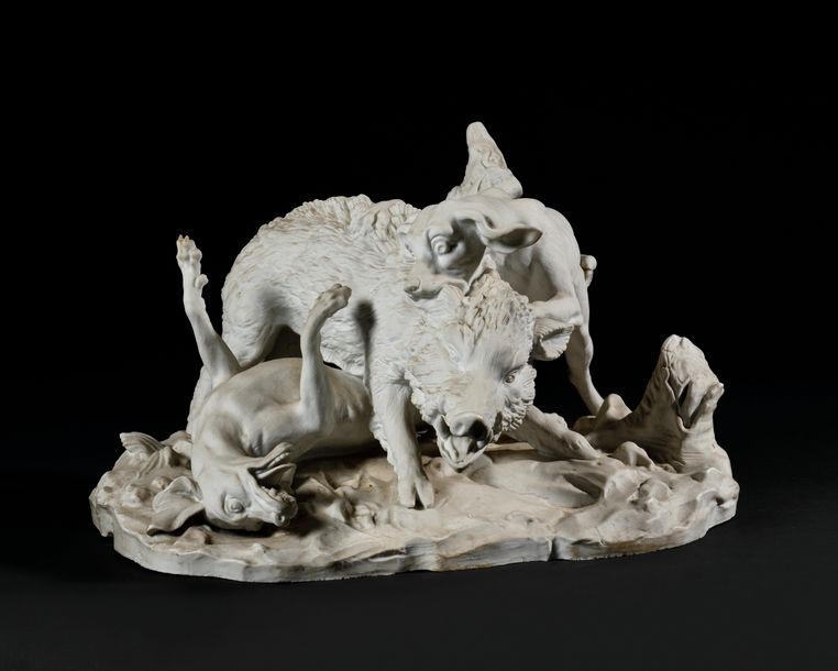 Jean-Baptiste Oudry | Two Cats (1725) | MutualArt