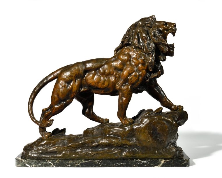 Léon Bureau | Roaring Lion | MutualArt