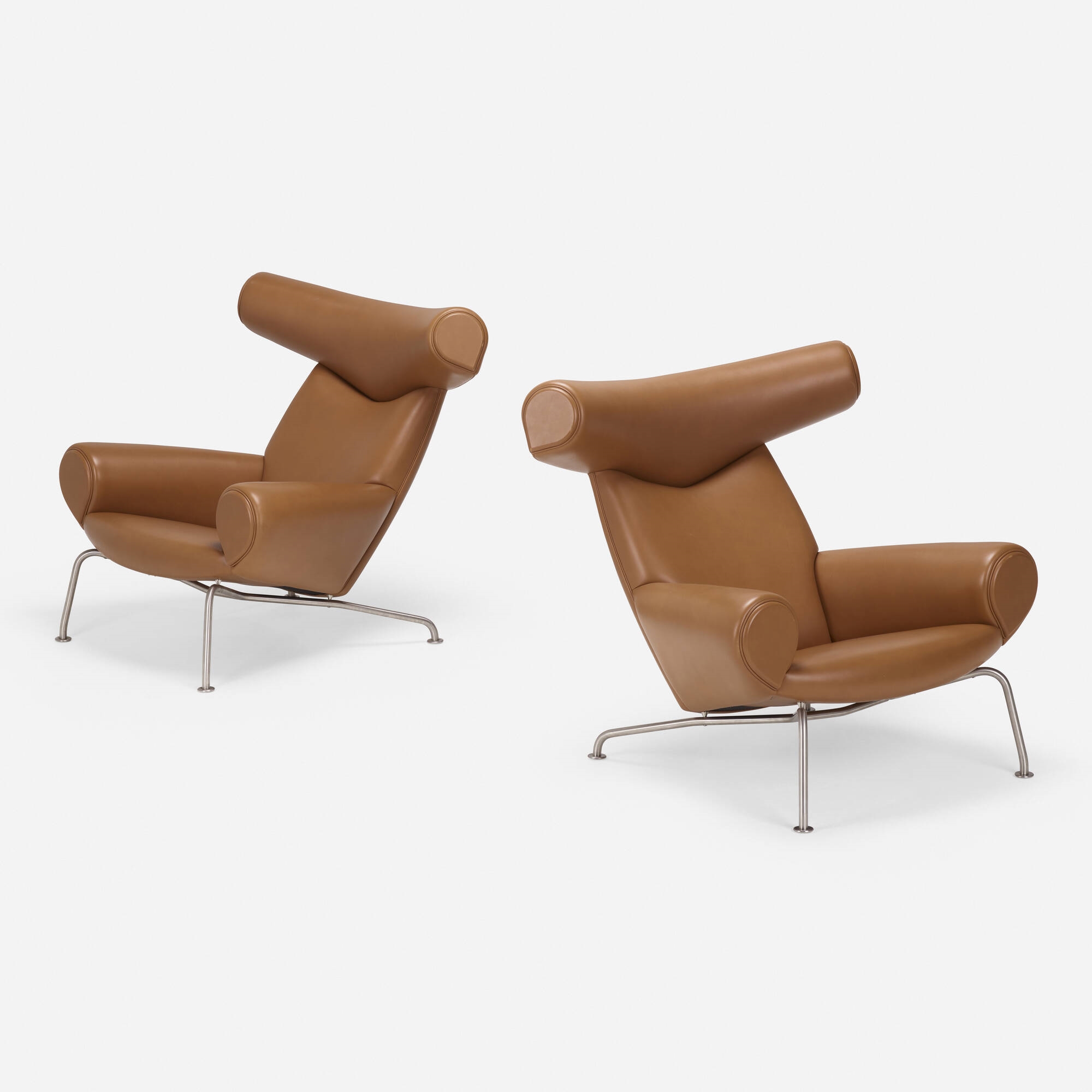 Hans J. Wegner | Ox chairs, pair (Circa 2010) | MutualArt