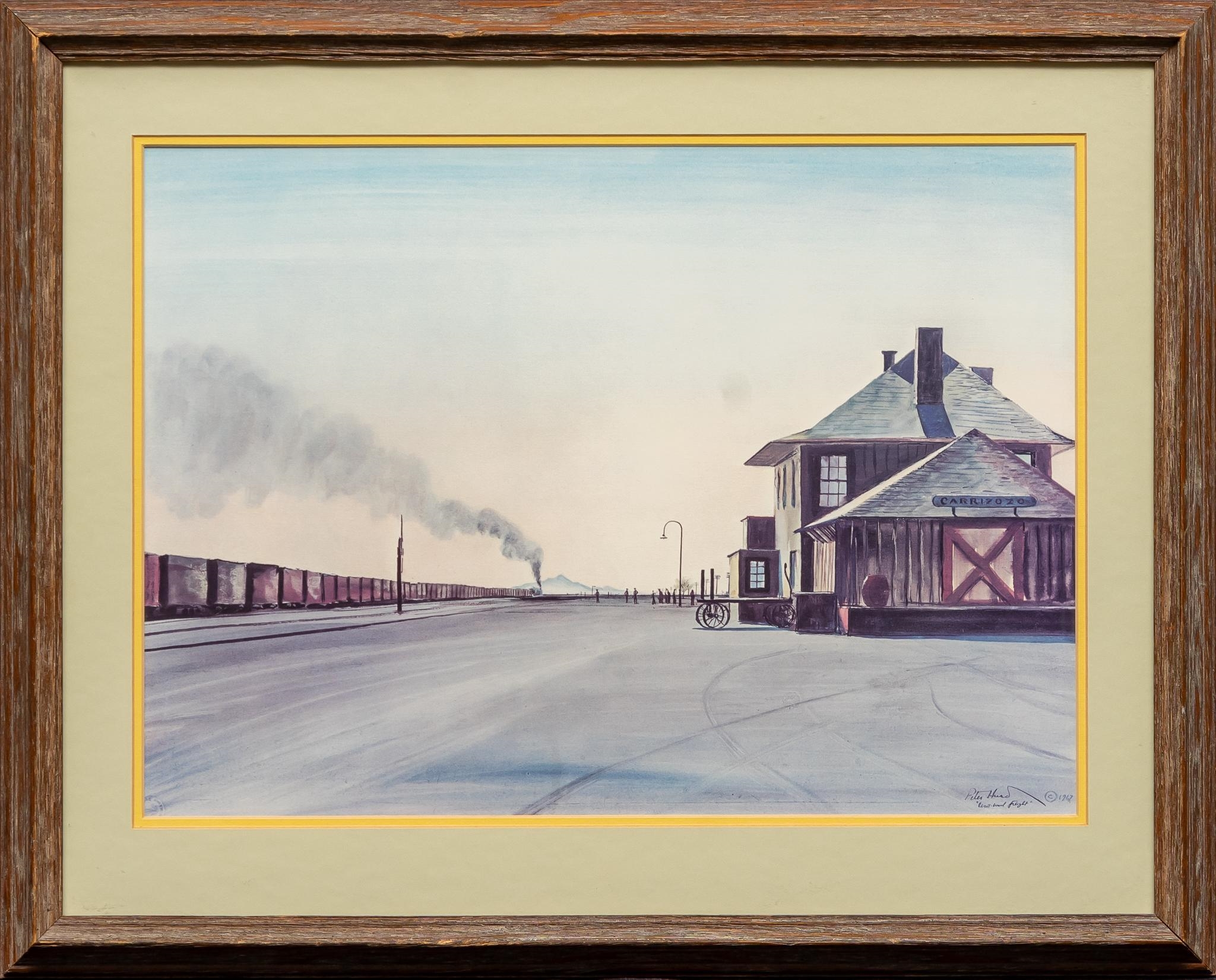 Peter Hurd | Westbound Freight (1967) | MutualArt