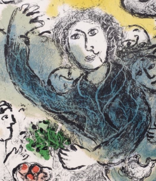 Marc Chagall | Vocation de Jérémie (1931 - 1939) | MutualArt