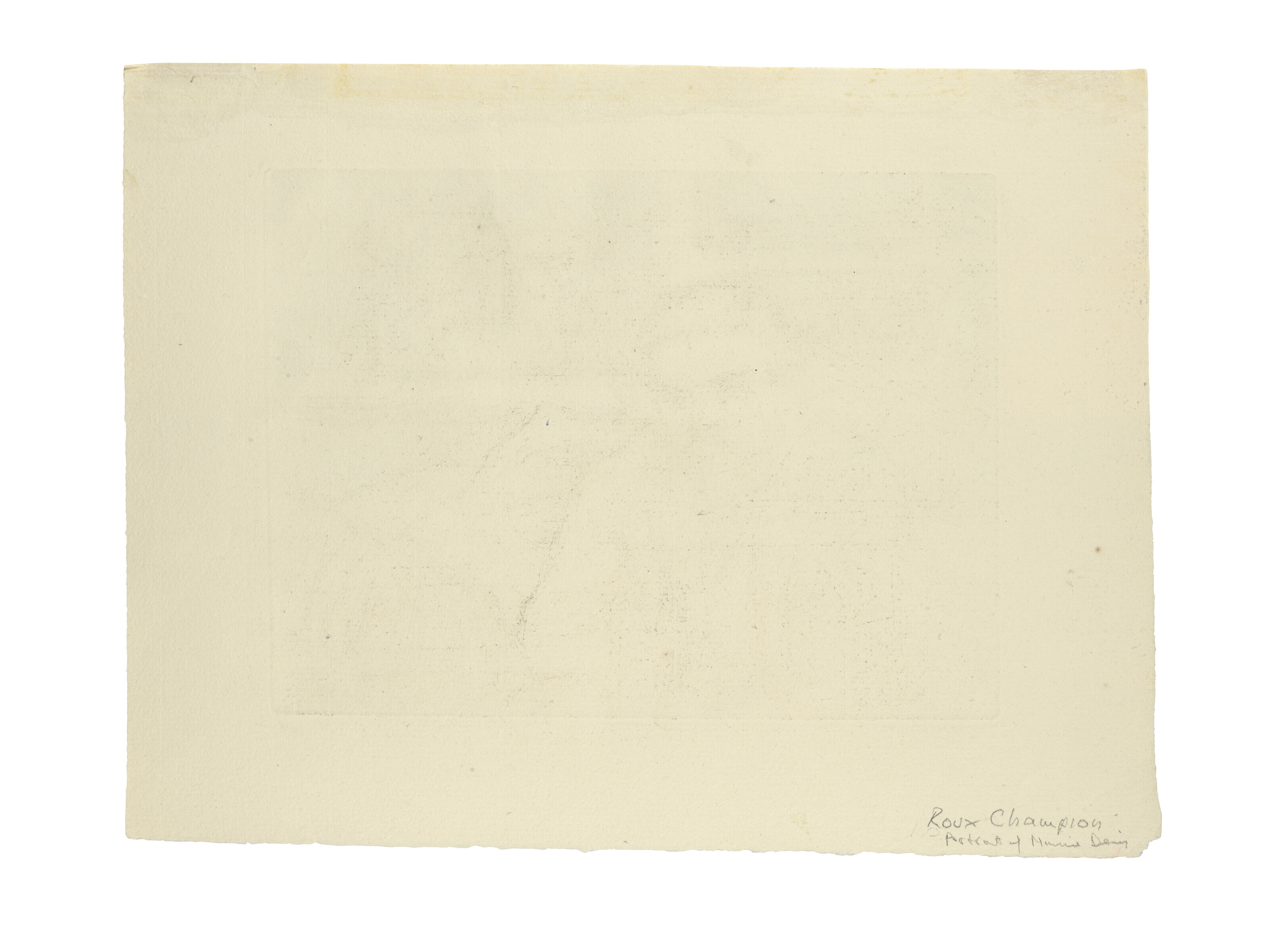 Joseph Victor Roux-Champion | Portrait de Maurice Denis (Circa 1905 ...