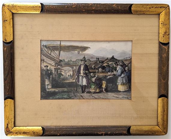 Warner Varnham | Punishment of the tcha or cangue in Ting-hai | MutualArt