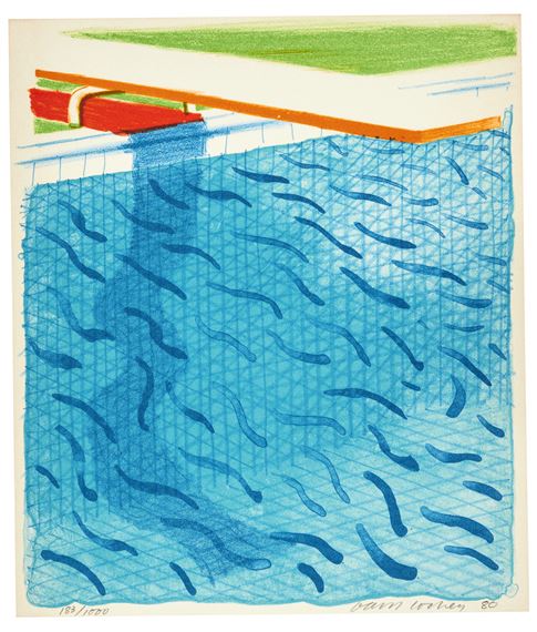 David Hockney | Paper Pools. New York : Tyler Graphics Ltd (1980 ...