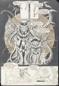 Alex Niño | Creepy #94 Backwaters and Timing Circles Story Page 9 ...