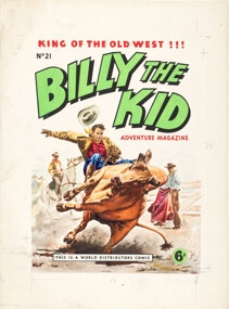 Walt Howarth | Billy the Kid Adventure Magazine | MutualArt