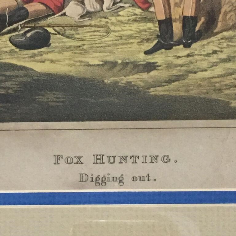 Henry Thomas Alken | Henry Alken Etching, Fox Hunting | MutualArt