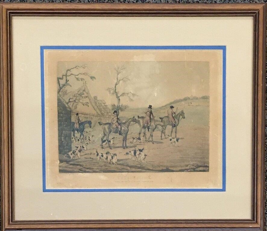 Henry Thomas Alken | Henry Alken Etching, Unkenneling (1841) | MutualArt