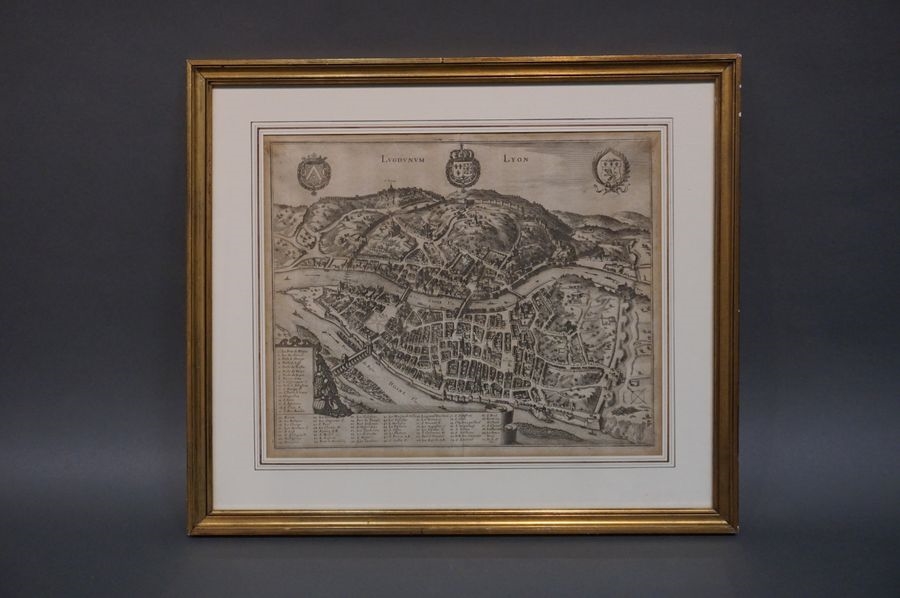 Matthäus Merian the Elder | Vue de Lugdunum, Lyon | MutualArt