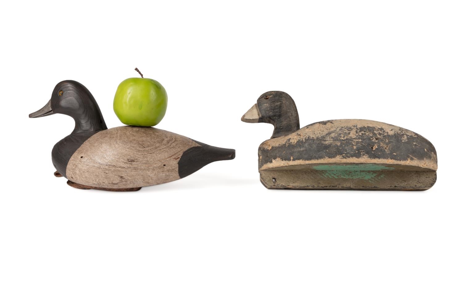 Lester Gregory | FIVE CARVED DUCK DECOYS | MutualArt