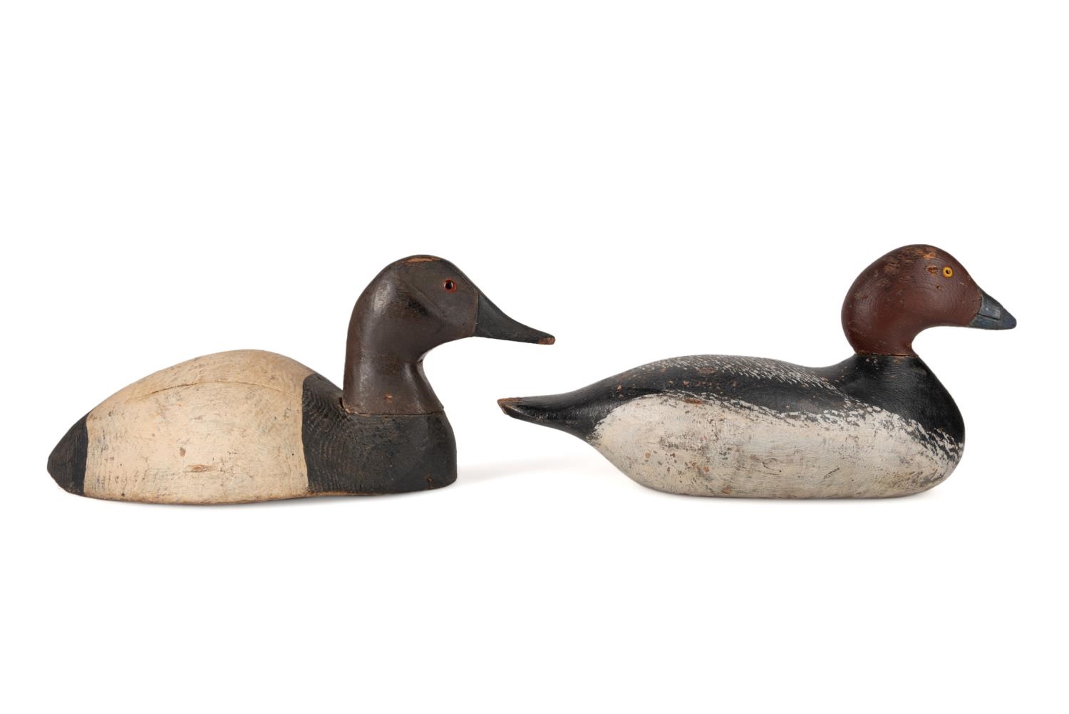Lester Gregory | FIVE CARVED DUCK DECOYS | MutualArt