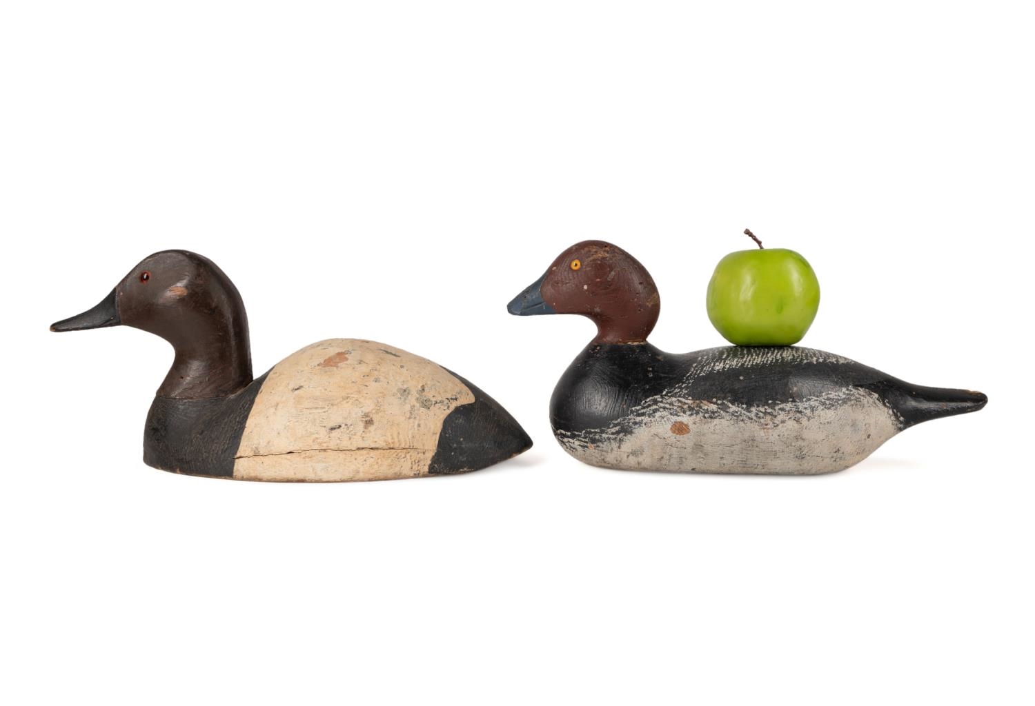Lester Gregory | FIVE CARVED DUCK DECOYS | MutualArt