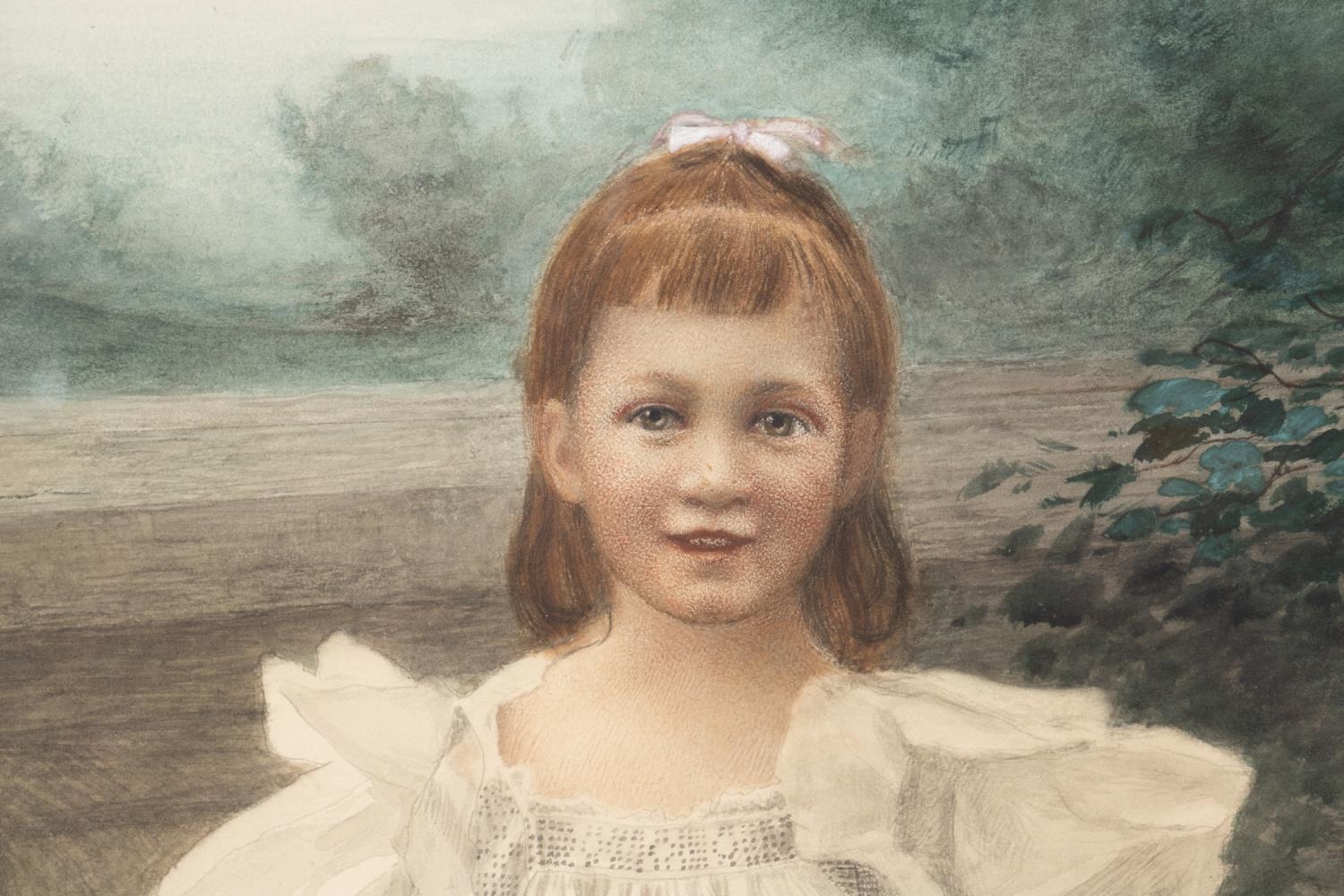 Hamilton Irving Marlatt | PORTRAIT OF YOUNG GIRL | MutualArt