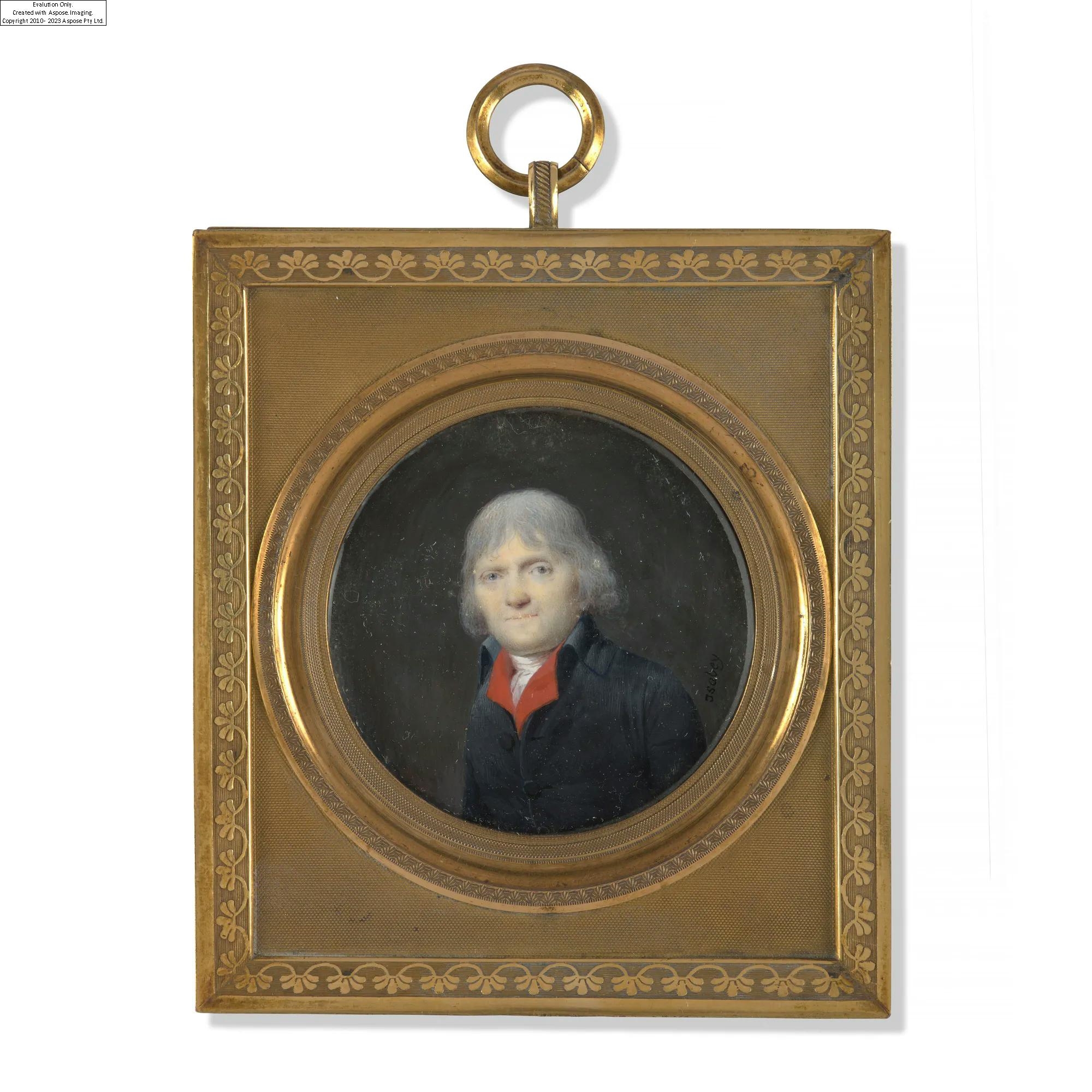 Jean Baptiste Isabey | Portrait de Christophe-Philippe Oberkampf (1738 ...