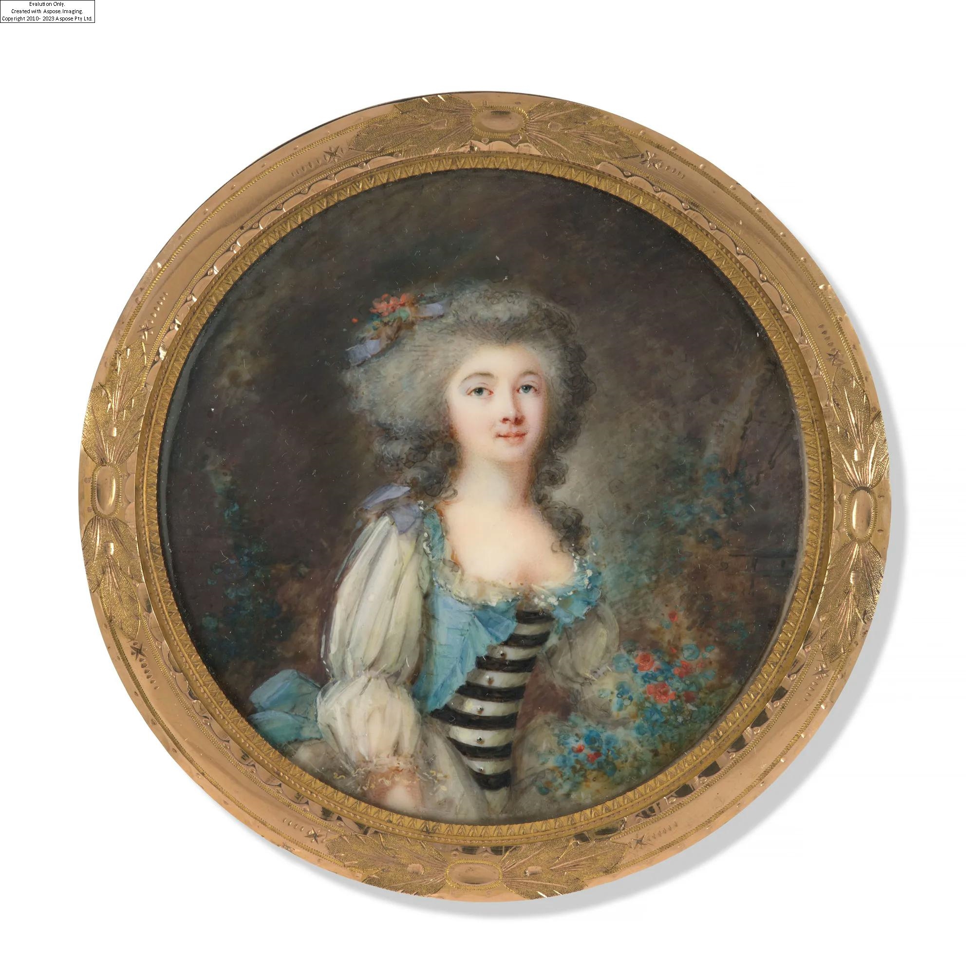 Peter Adolf Hall | Portrait d'une jeune femme dans un paysage | MutualArt