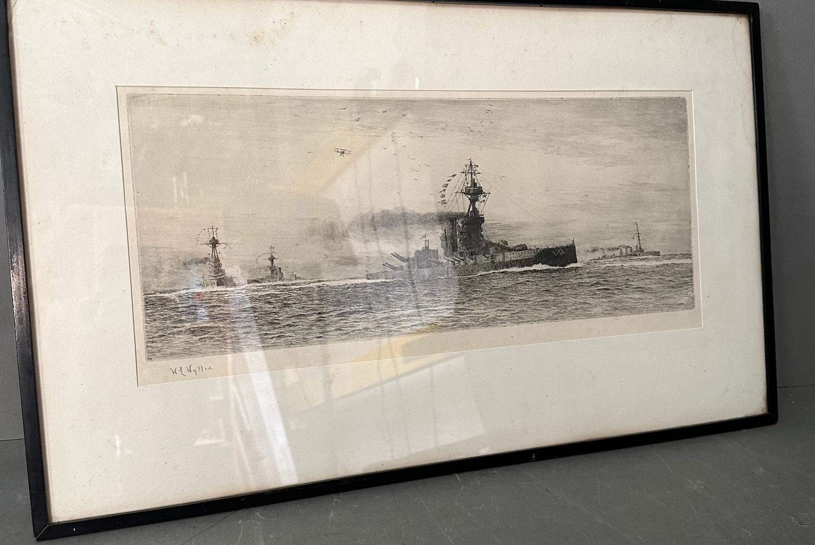 William Lionel Wyllie | William Lionel Wyllie (1851 – 1931) Etching of ...