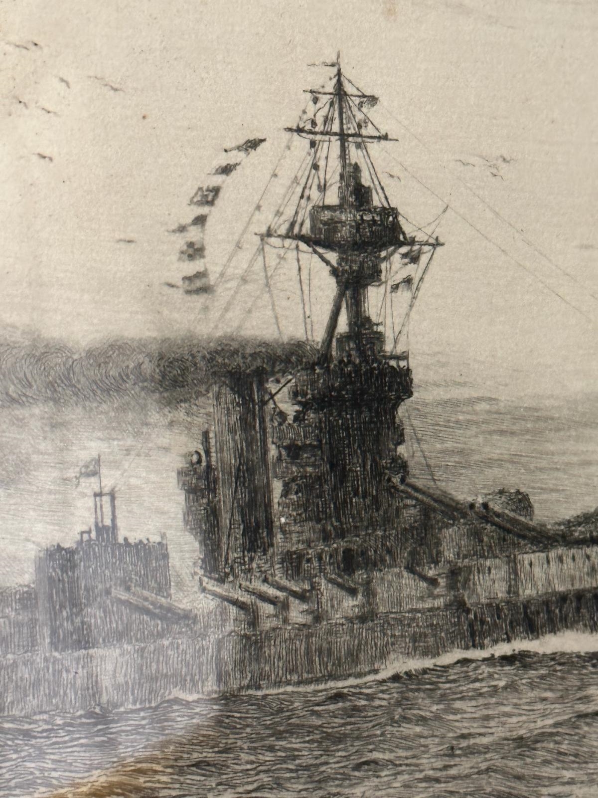 William Lionel Wyllie | William Lionel Wyllie (1851 – 1931) Etching of ...