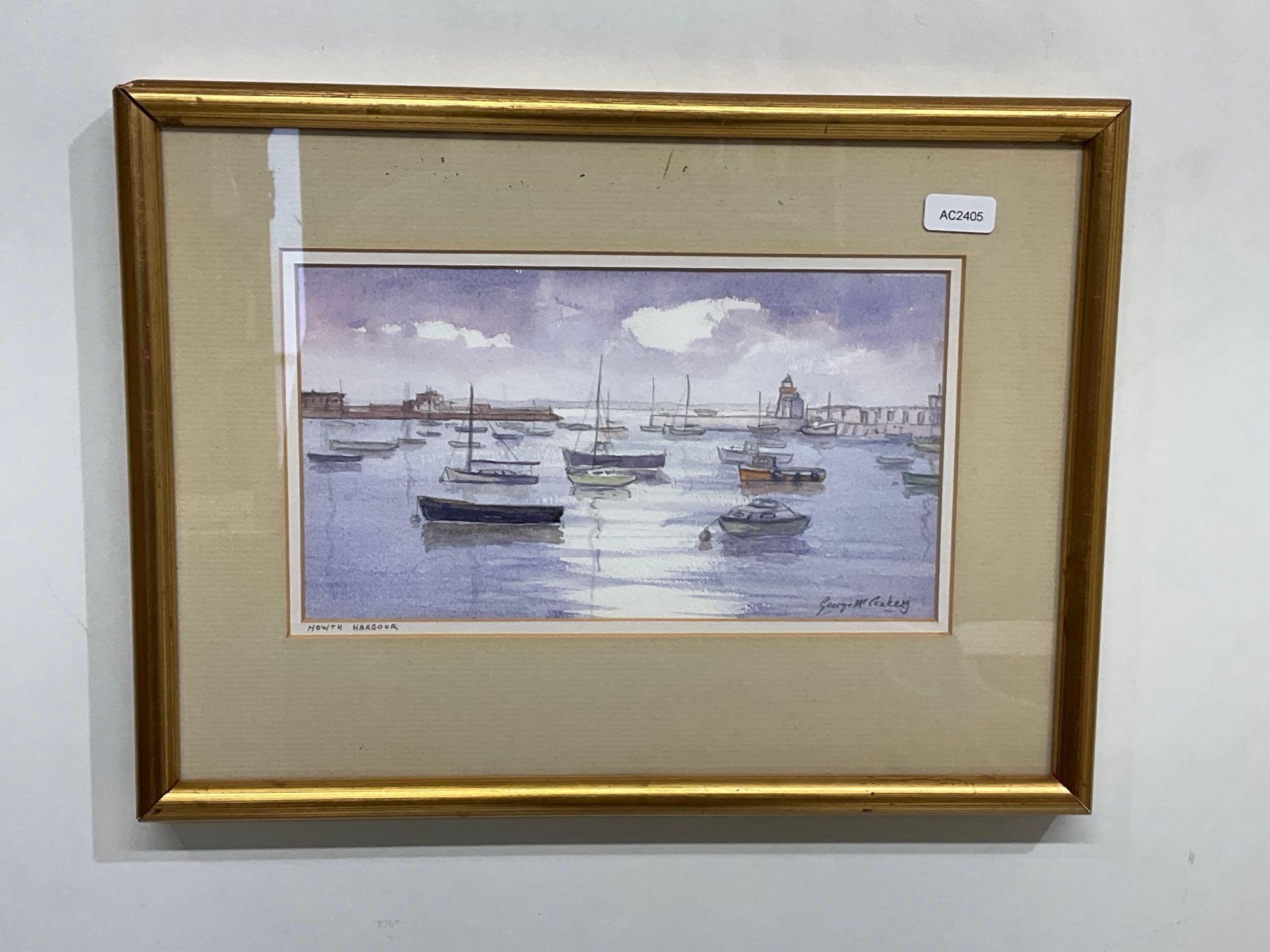 George McConkey | Howth Harbour | MutualArt